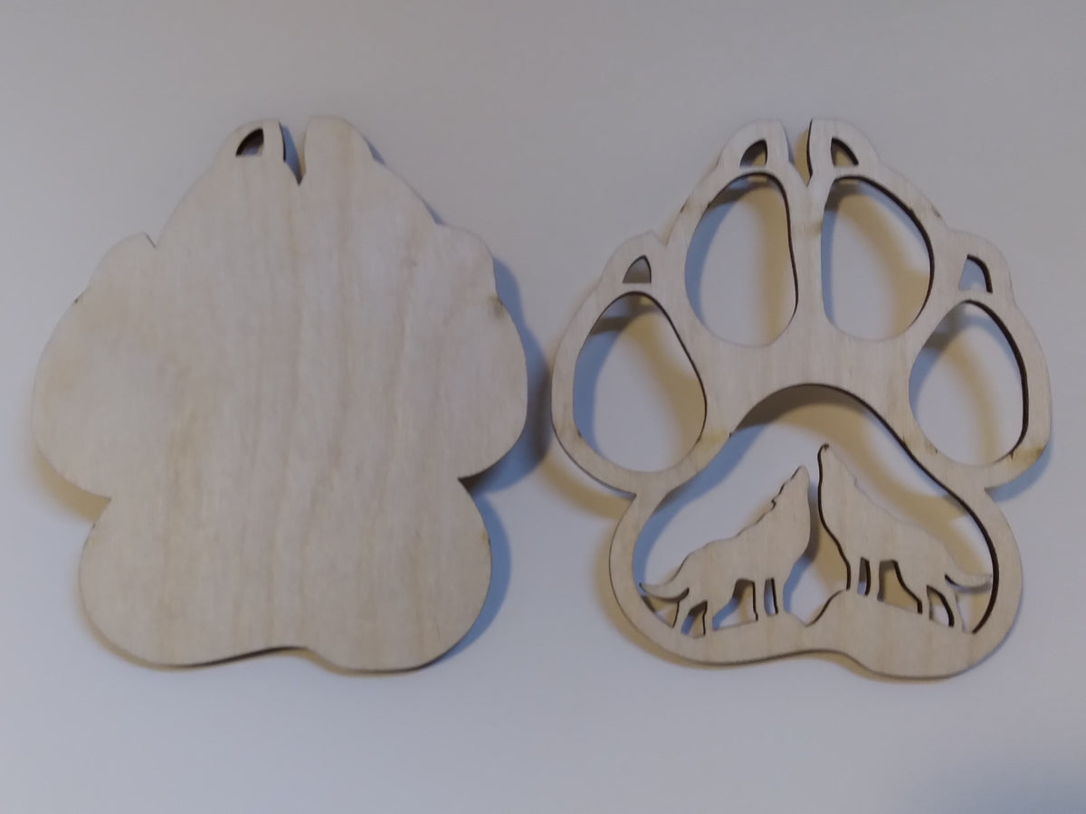DIY Kit, Wolves Pawprint – Grandpa Goose LLC