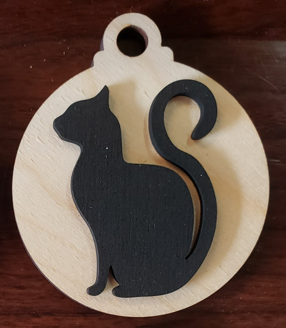 Ornament, Cat – Grandpa Goose LLC